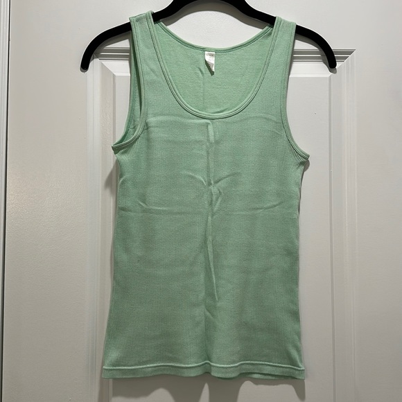 J. Crew | Tops | J Crew Mint Green Ribbed Tank | Poshmark